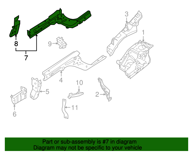 G5131-3SHMA - Closing Plate 2013-2019 Nissan Sentra | Nissan Parts ...