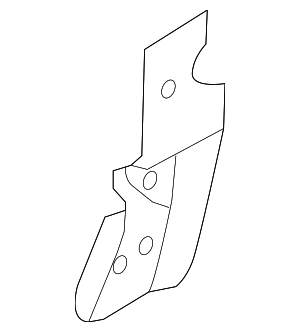 2007-2019 Nissan Closing Plate Bracket 751F6-EL030 | My Nissan Part