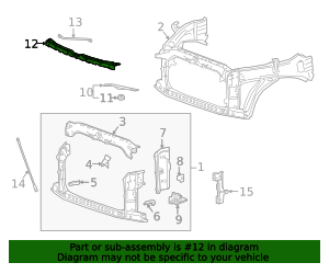 2019-2021 GMC Sierra 1500 Upper Reinforced 84475289 | GMPartsDirect.com