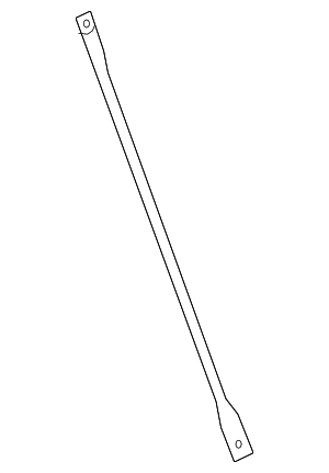 84449857 - Driver Side Front End Sheet Metal Diagonal Brace - 2019-2023 ...