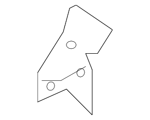 2019-2023 GM Driver Side Radiator Support Bracket 84482353 ...