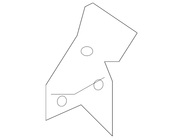 2019-2022 GM Driver Side Radiator Support Bracket 84482353 | QuirkParts