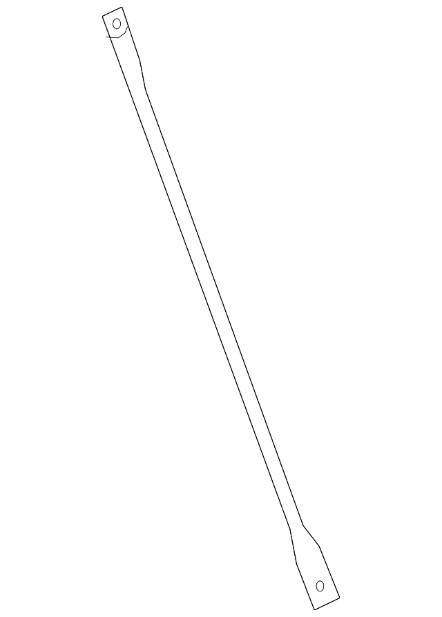 2019-2023 GM Driver Side Front End Sheet Metal Diagonal Brace 84449857 ...