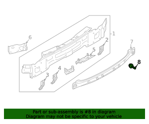 2006-2025 Volkswagen Rear Body Panel Stud N-910-176-02 | VW Parts Center