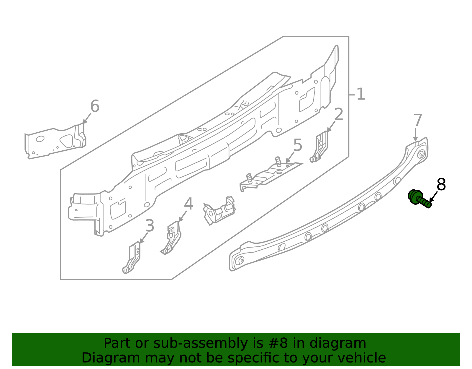 2006-2024 Volkswagen Rear Body Panel Stud N-910-176-02 | OEM Parts Online