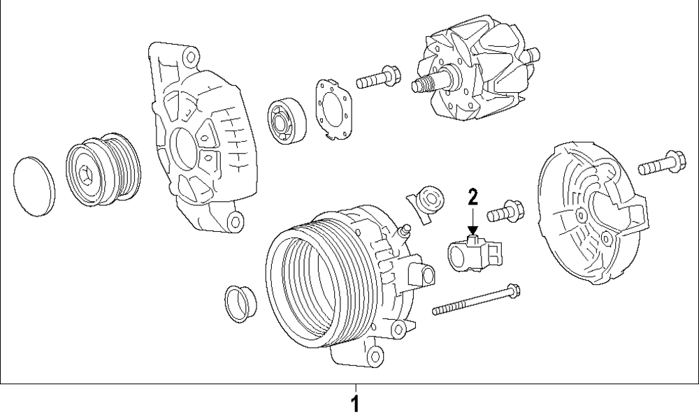 27060-0W020 - 2023-2024 Toyota - Alternator | Sparks Parts