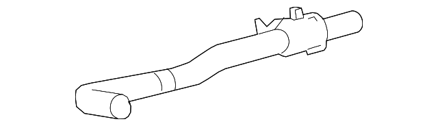 87201-0R050 - Cabin Air Temperature Sensor Aspirator Tube - 2019-2024 ...