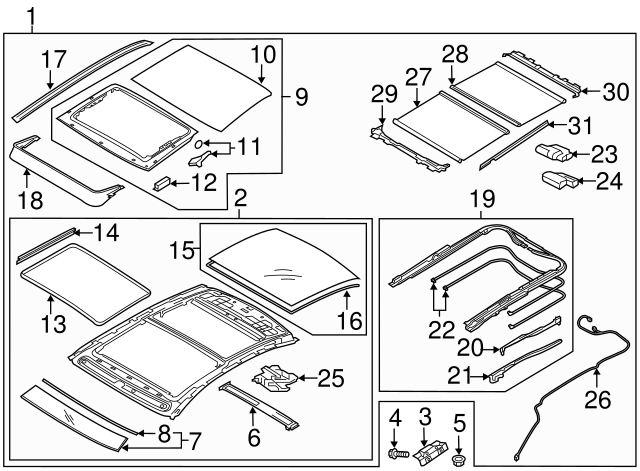 2015-2020 Hyundai Side Molding 81676-B1000 | World OEM Parts Hyundai