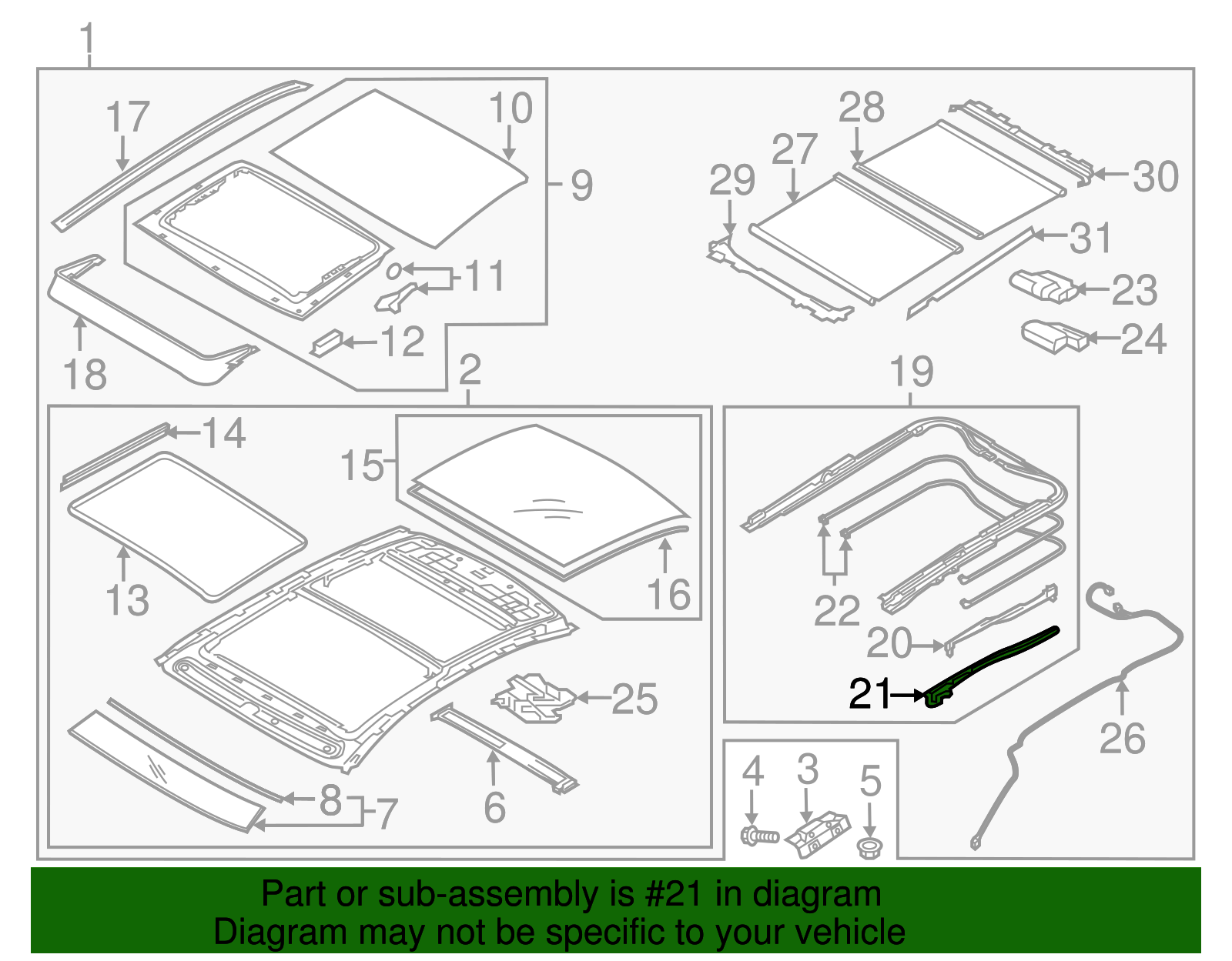 2017-2020 Genesis G80 Carriage Assembly Left-hand 81677-B1000 | QuirkParts
