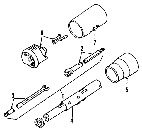 Steering Column for 1999 Cadillac DeVille | GMPartsNow