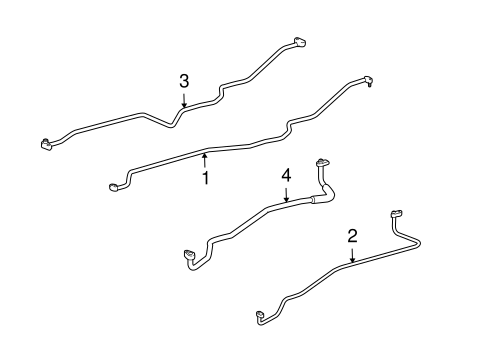 Rear AC Lines for 2004 Lexus GX470 | Lexus of Stevens Creek Parts