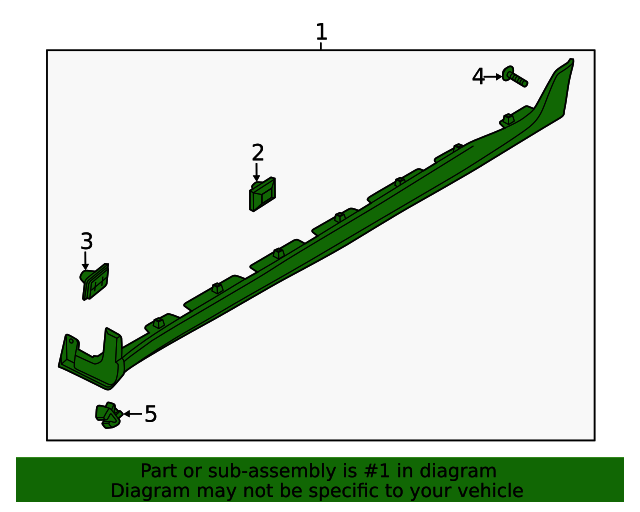 2019-2022 Hyundai Veloster N Rocker Molding 87751-K9000 | Checkered ...