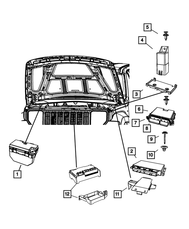 2008-2012 Jeep Liberty Transfer Case Control Module RL029522AB | QuirkParts
