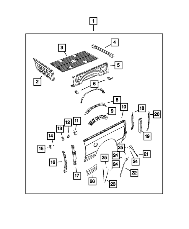 2010-2021 Mopar OEM NEW Mopar 2013-2017 Ram 2500 3500 Anti-Chip Film ...
