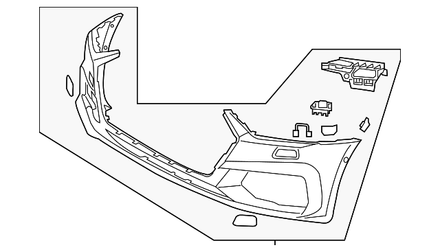 2020-2023 Audi Bumper Cover 4K8-807-065-H-GRU | OEM Parts Online