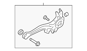 2005-2009 Subaru Trailing Arm 20252AG001 | Subaru Parts Store