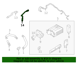 LC3Z-9G444-B - Oxygen Sensor - 2020-2024 Ford | Lasco Auto Parts