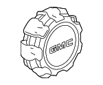 2017-2019 GMC Front and Rear Wheel Trim Cap 22950440 GM | GMPartsDirect.com