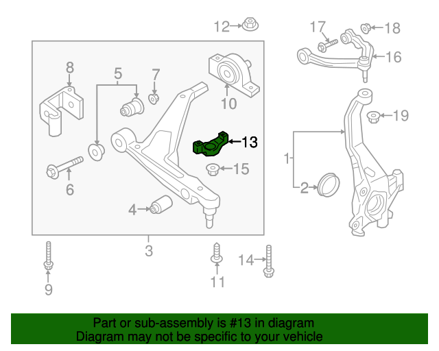 2016-2020 Volvo Bracket 31681644 | TascaParts.com