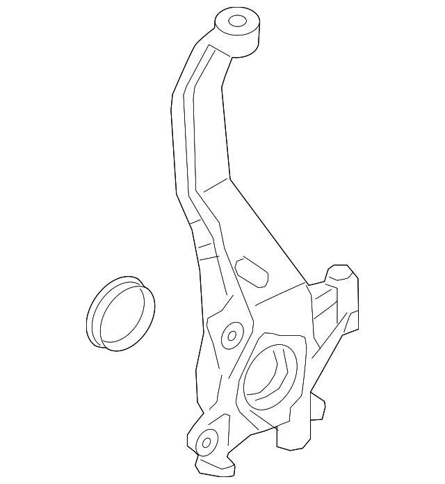 31476878 - Steering Knuckle - 2016-2020 Volvo | Volvo OEM Parts Direct