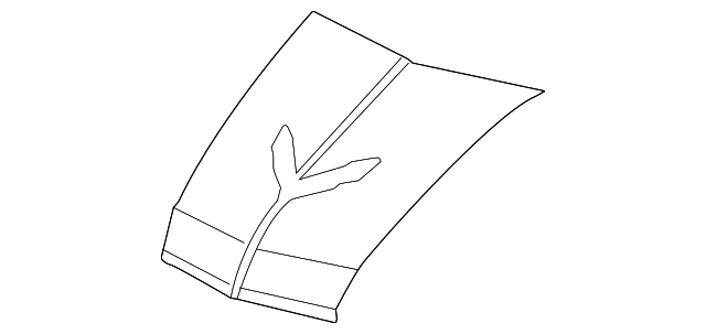 2016-2019 Chevrolet Corvette Black Front Bumper Fascia Upper Decal ...