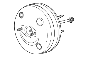 2014-2020 GM Power Brake Booster 84602473 | Auto Parts Express