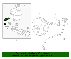 2014-2020 GM Brake Fluid Level Indicator Switch 22776622 | Karl Kustoms ...