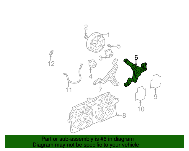 1997-2000 GM Mount Bracket 22137624 | GMPartsDirect.com