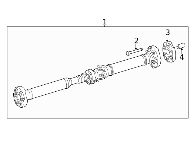 290-410-24-00 - Drive Shaft 2019-2023 Mercedes-Benz | AutoNation Parts