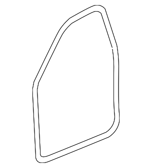 2007-2014 GM Driver Side Front Door Weatherstrip 22766400 GM ...