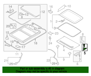 4H0-898-255-A - Mount Kit 2011-2018 Audi | Audi OEM Parts