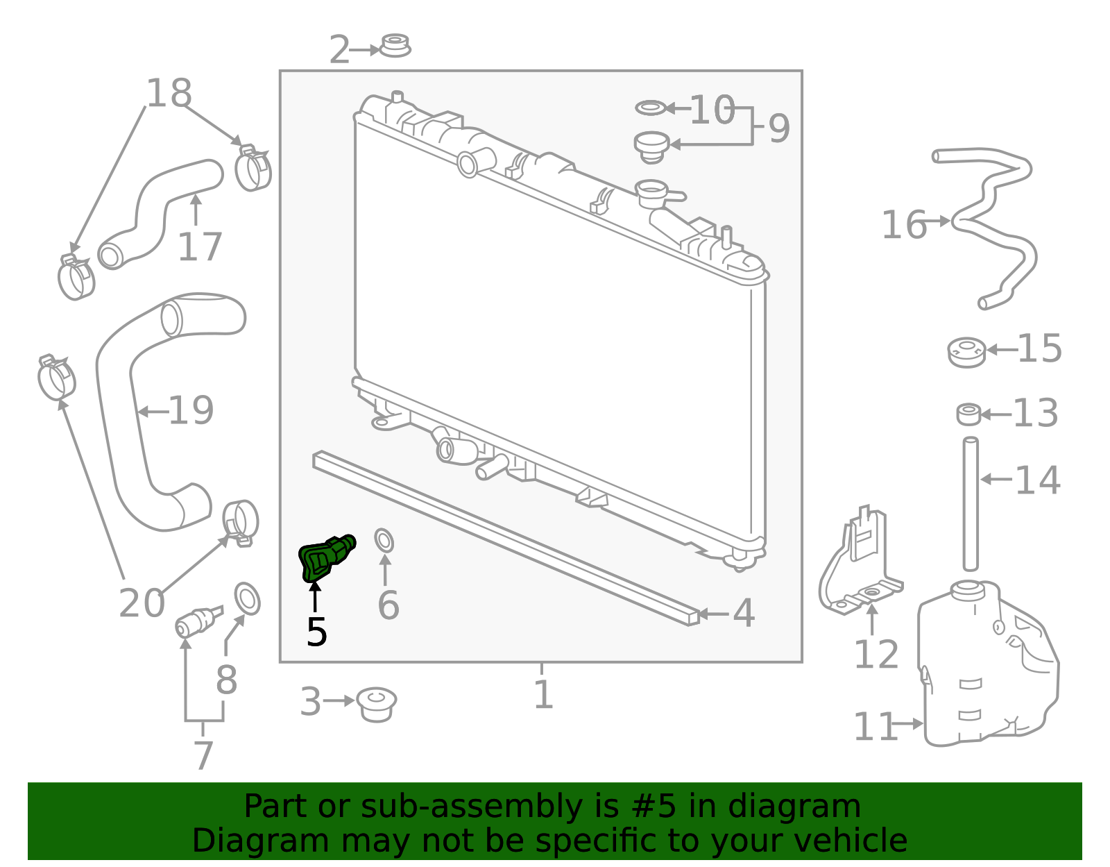 19011-5BA-A01 - 2014-2025 Honda - Petcock Drain (Toyo) | Genuine Honda ...