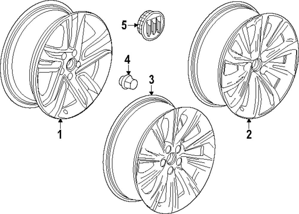 2024-2025 Buick Envista Wheel 60008529 | OEM Parts Online