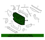 51-64-7-299-056 - Center Duct - 2011-2015 BMW | Wholesale BMW Parts ...