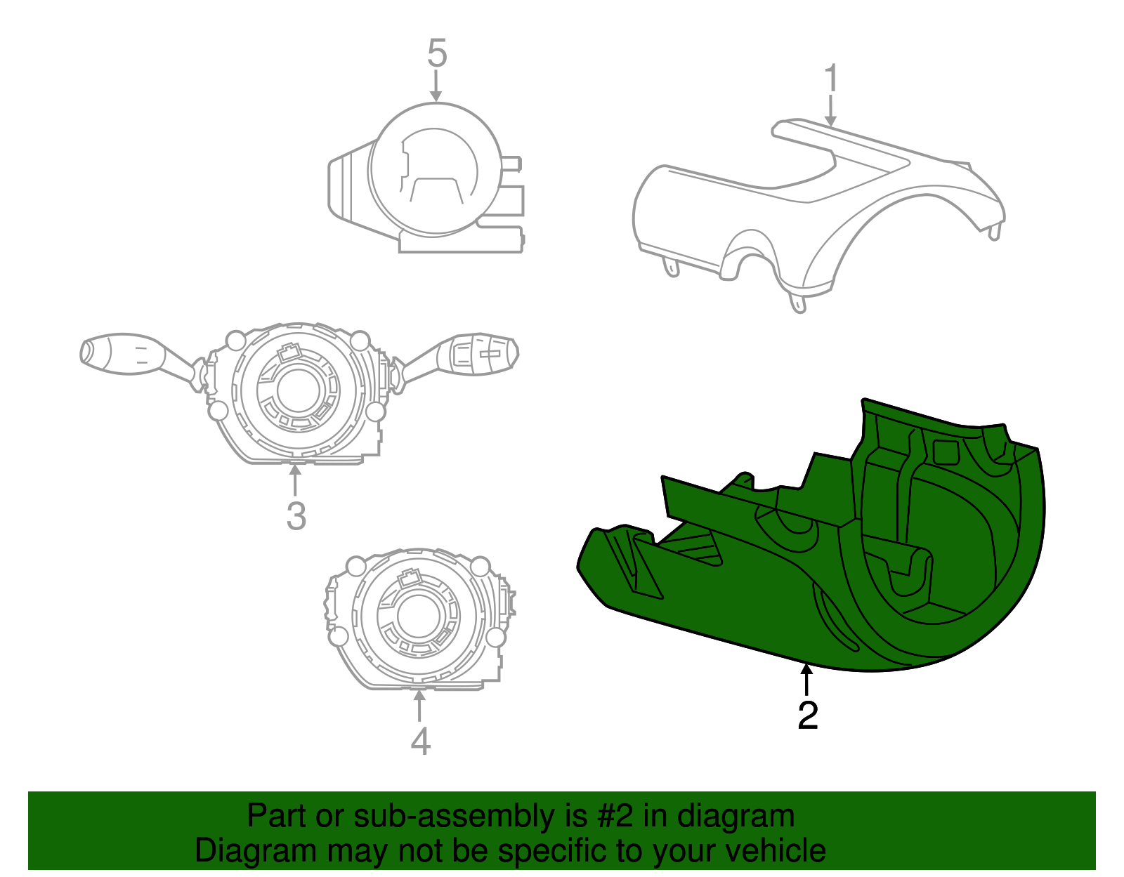 2017-2024 Mini Lower Column Cover 51-45-9-392-771 | BMW Mini Parts ...