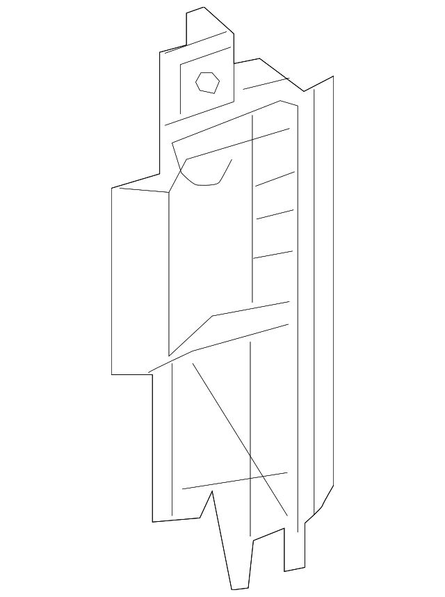 16595-37070 - Lower Air Guide - 2018-2022 Toyota Prius Prime | Sparks Parts