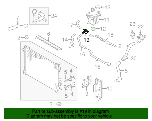 16268-37100 - By-Pass Pipe 2017-2020 Toyota | Longo Toyota Parts