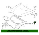 53601-30100-C0 - Release Handle - 2019-2022 Toyota | OEM Genuine Toyota ...