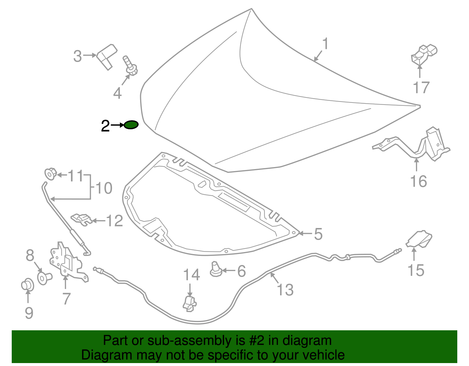 2000-2025 Toyota Hood Tape 90950-06124 | Toyota Parts Center