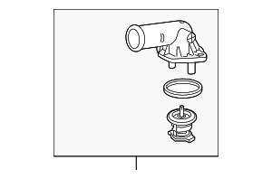 2014-2022 Mopar Thermostat Housing 68136754AA | Mopar Parts Canada