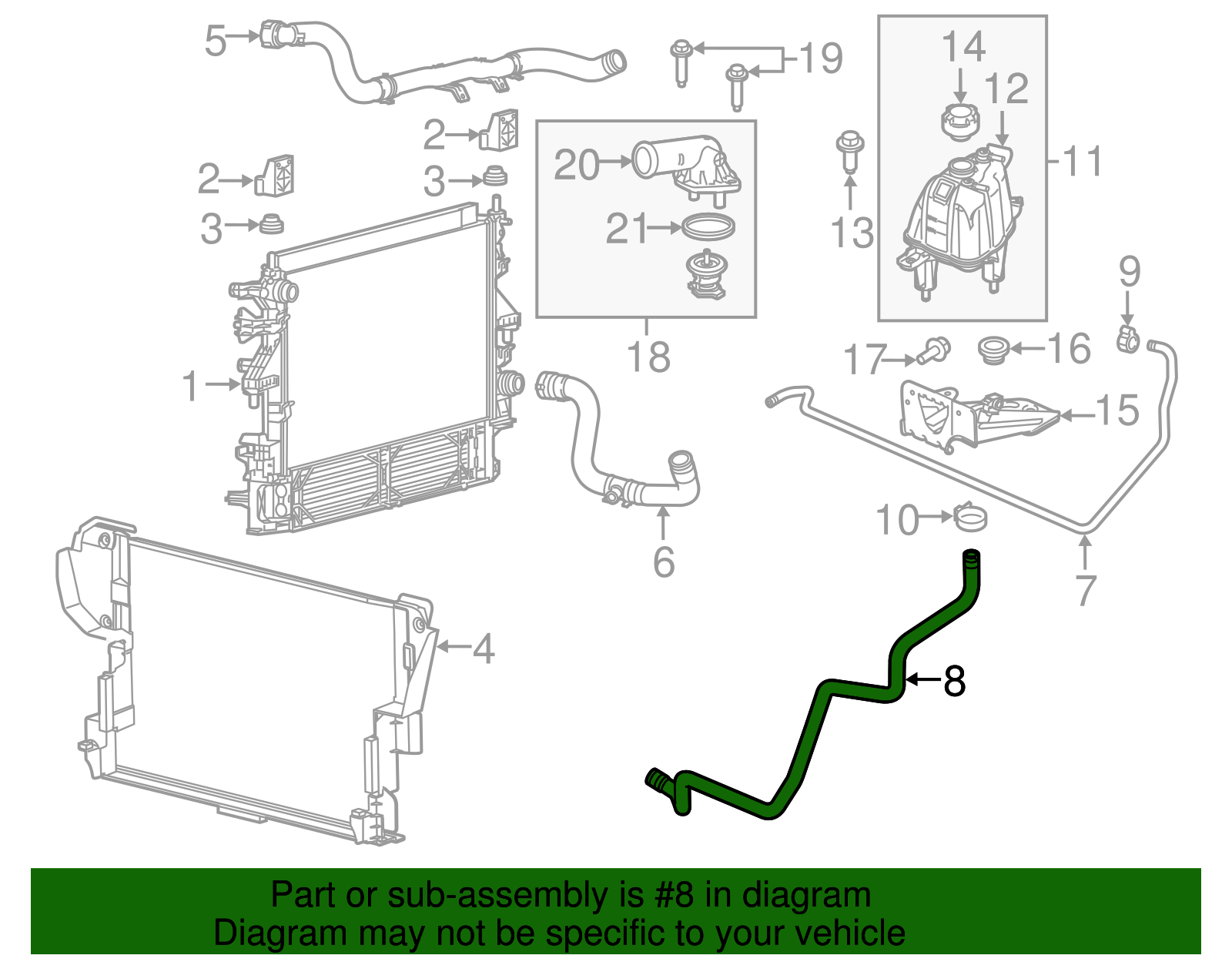 2022-2025 Ram Hose 57008688AD | Mopar Parts Canada