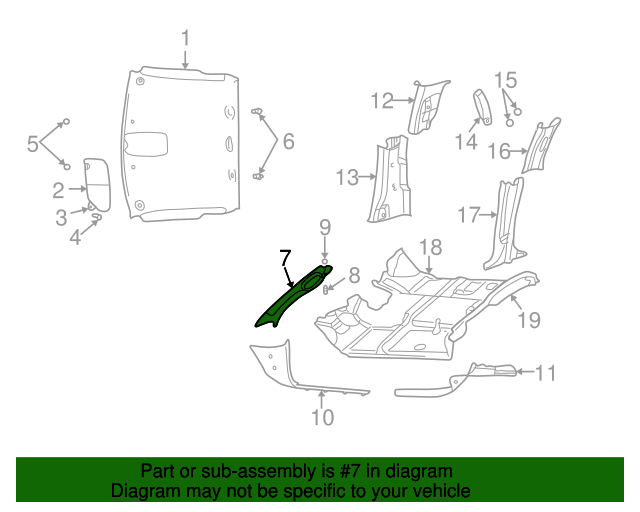 2002-2003 Dodge Panel 5gr29tl2ae | TascaParts.com