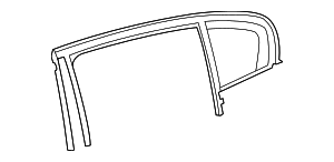 2010-2016 Buick LaCrosse Fixed Glass 22979055 | GMPartsDirect.com