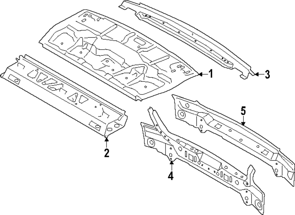 2017-2023 BMW Lower Frame 41-00-7-431-659 | BMW Parts Online Hub