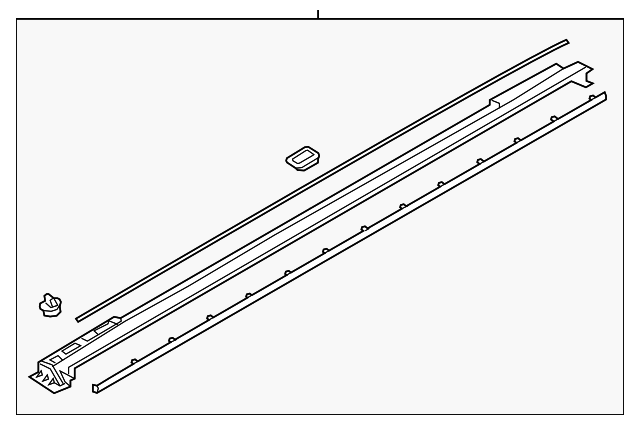 TK48-51-P40B - Rocker Molding - 2016-2023 Mazda CX-9 | Mazda Swag