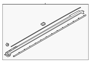 TK48-51-P40B - Rocker Molding - 2016-2023 Mazda CX-9 | Mazda Swag