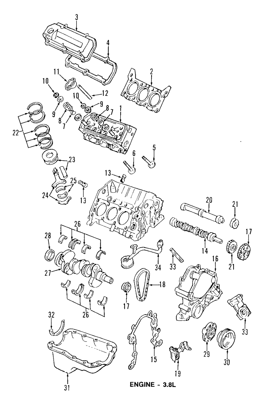 1999-2008 Ford Valve Seals 1F2Z-6571-AA | TascaParts.com