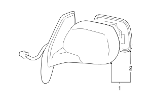 2004-2009 Lexus Mirror Assembly 87910-0E900 | OEM Parts Online