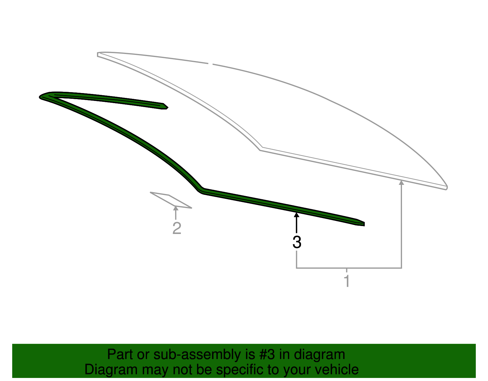 2012-2017 Toyota Camry Reveal Molding 75573-06080 | OEM Parts Online