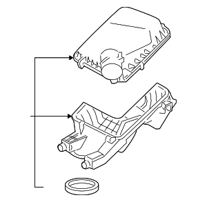 2007-2012 GM Air Cleaner 25842735 | QuirkParts